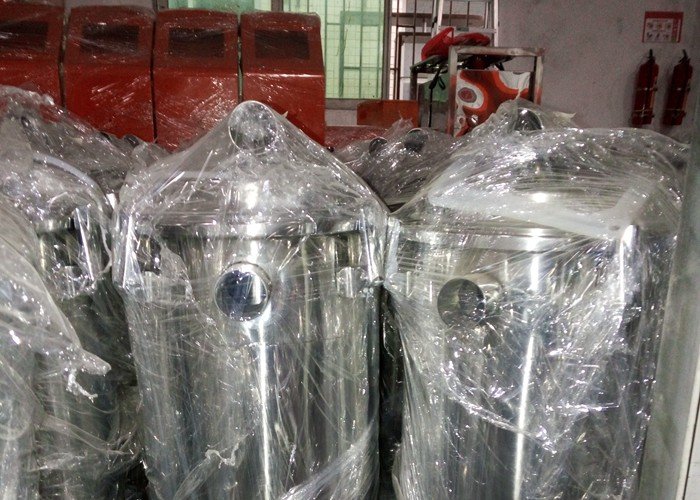 25L Vacuum Hopper For Auto Loader And Gravimetric Doser In Plastic Industry
