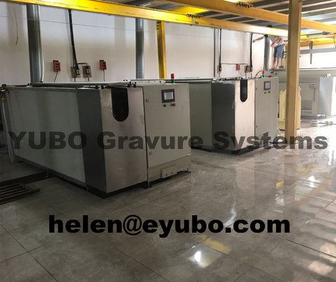 Galvanic line for gravure cylinder printing flexible packaging high technology