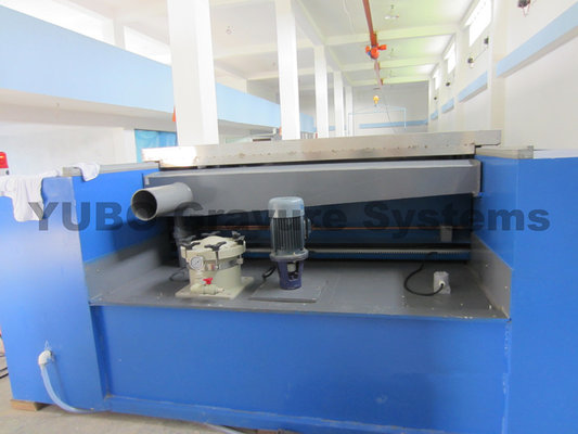 Titanium pump for gravure cylinder plating