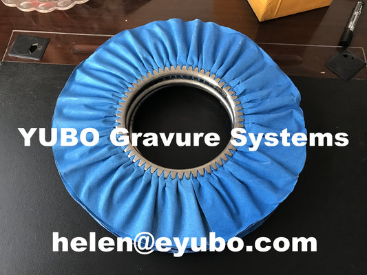 Polishing wheel without middle steel circle