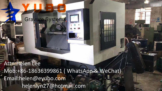 Cutting grinding machine CFM for gravure cylinder surface