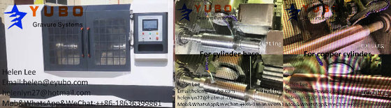 Cutting grinding machine CFM for gravure cylinder surface