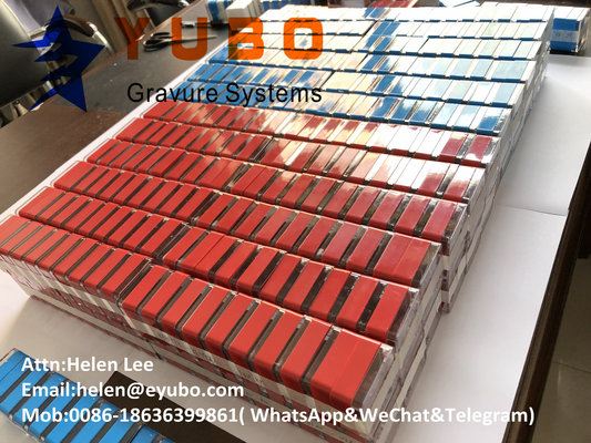 Hell K50, K500, C14 used diamond stylus for gravure cylinder engraving.