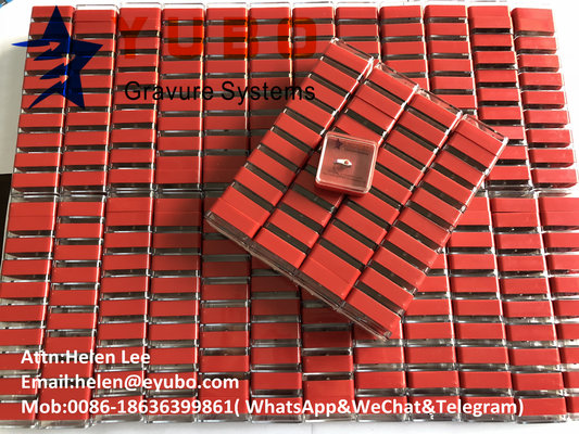 Hell K50, K500, C14 used diamond stylus for gravure cylinder engraving.