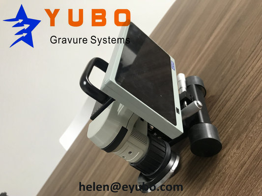 Cell checker engraving shape inspect device for gravure cylinder