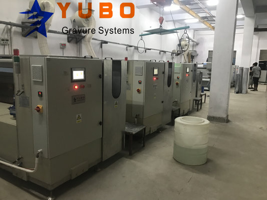 Electroplating Line for rotogravure printing cylinder engraving
