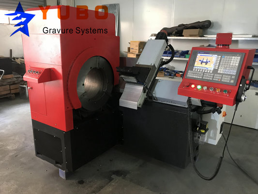 Gravure cylinder metal base double head boring machine
