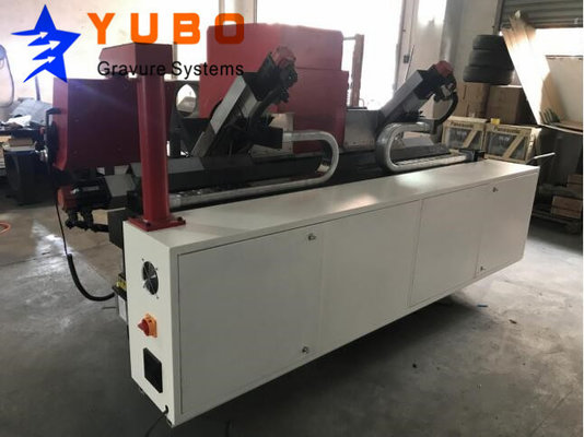 Gravure cylinder metal base double head boring machine