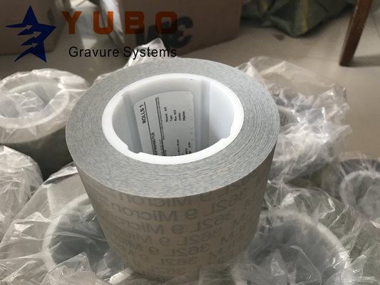3M yellow sand belts for Gravure cylinder polishing