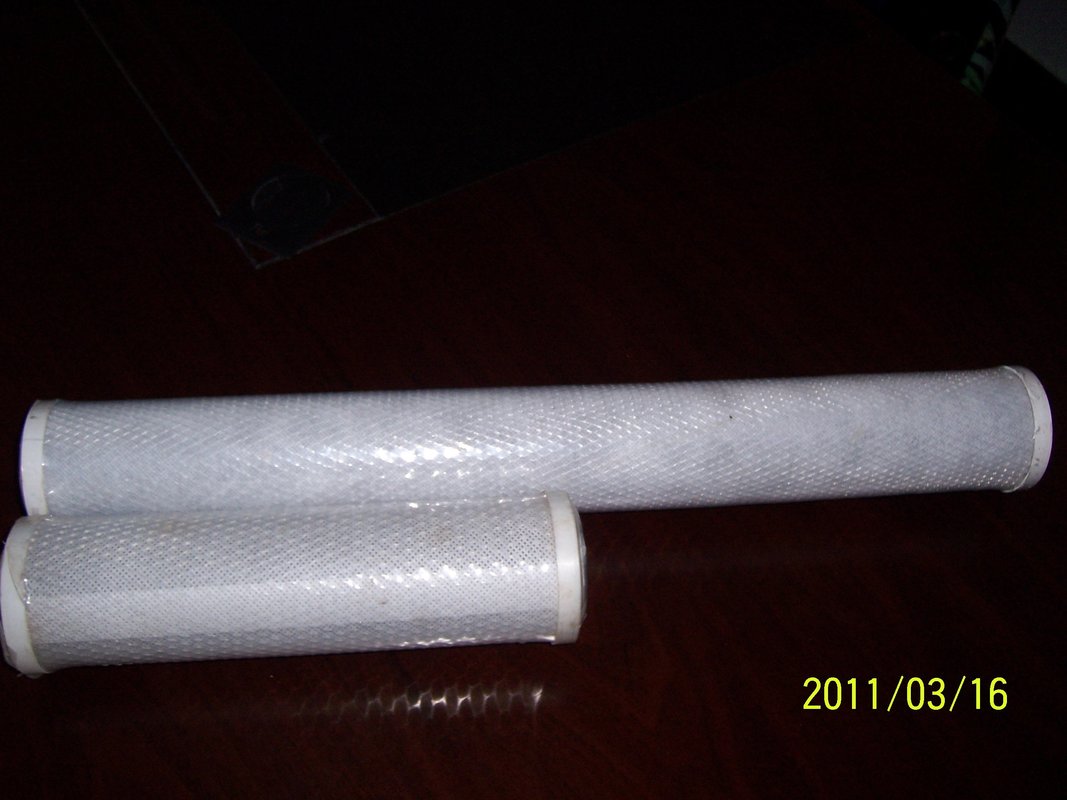 Activated carbon steel filter used for gravure cylinder copper plating