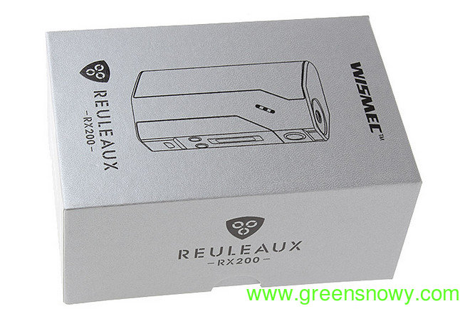 Hot Selling wholesale Genuine Wismec 200W with Reuleaux RX 200 TC mode vv vw best vape
