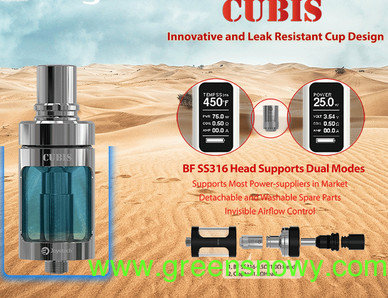 Joyetech Innovative atomizer with Bottom Feeding System No-Spill atomizer Cubis Atomizer