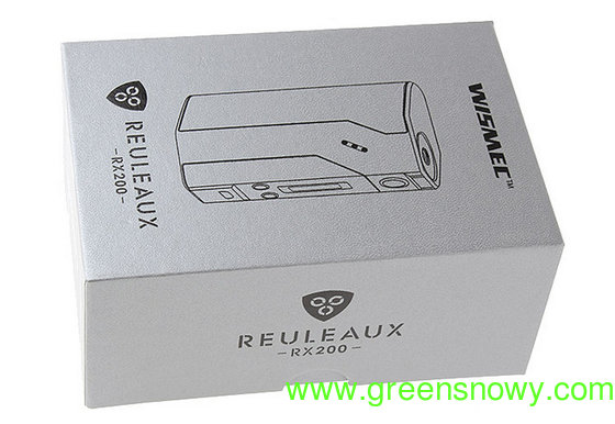 Hot Selling wholesale Genuine Wismec 200W with Reuleaux RX 200 TC mode vv vw best vape
