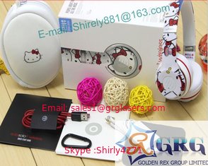 China new arrivel hello kitty beats solo2 headphone ,cheap price hello litty solo2 headphone +aaa quality supplier