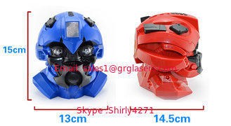 China Head Robot speaker Design Transformer' Bumblebee Robot Header Speaker With FM radio supplier
