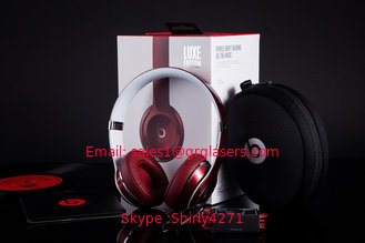 China Beats by Dre Solo2 On-Ear Headphones Luxe Edition In Red With Remote Control with seal box supplier