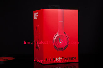 China Beats by Dr. Dre Solo2 Wireless Headband Headphones - Red supplier