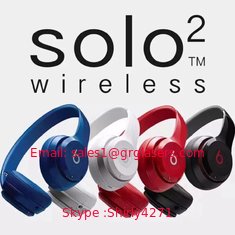 China Beats by Dr. Dre Solo2 Wireless Headband Headphones - Red supplier
