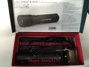 China LED P7R HANDHELD TORCH RECHARGEABLE RECHARGEABLE 1000lm TACTICAL TORCH FLASHLIGHT WATERPROOF GIFT BOX USB CHARGER supplier