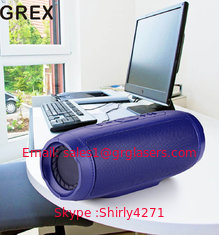 China Grex wireless Bluetooth Dual speaker Mini Portable subwoofer TF card Car Handsfree Receive Call Music Suction Mic supplier