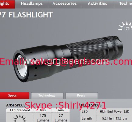 CREE Led P7 8407 200LM FOCUS Zoonable Tactical CAMPING Flashlight Hand Torch outdoor tool Made In China supplier