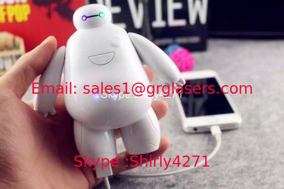 Newest Big Hero 6 Baymax Power Bank 10000mAh Baymax Charge Mobile Power Supply Portable Charger Made In China supplier