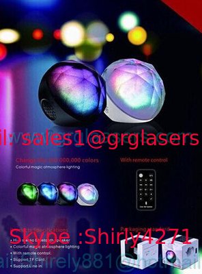 LED Color Changing Ball Light Wireless Bluetooth Speaker supplier