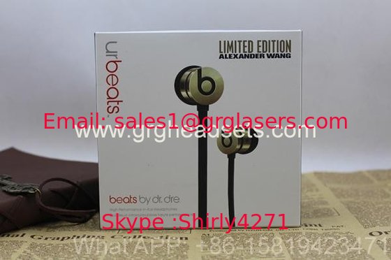 Beats Alexander Wang gold urbeats Ear Phones  with 1:1 Original with Sseal Box Made in Chi supplier