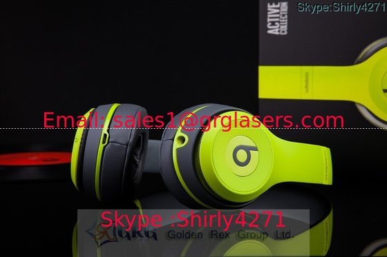 New Beats  BY DR DRE SOLO2 WIRELESS ACTIVE COLLECTION BLUETOOTH HEADPHONES YELLOW made in supplier