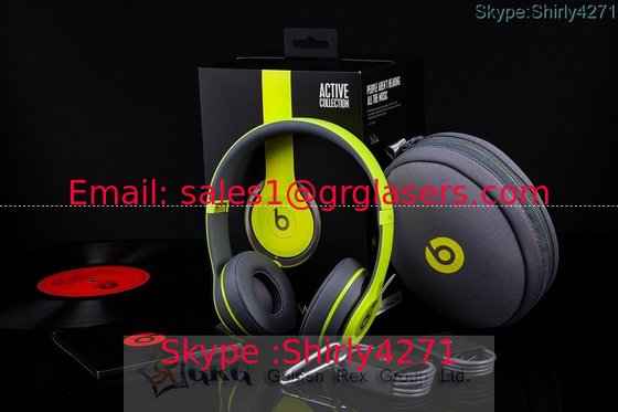 New Beats  BY DR DRE SOLO2 WIRELESS ACTIVE COLLECTION BLUETOOTH HEADPHONES YELLOW made in supplier
