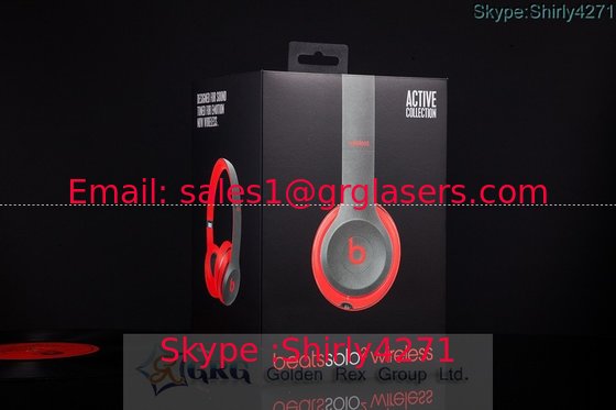 Beats By. Dr. Dre Solo 2 Active Collection RED WIRELESS Headphones Made in China GRGL supplier