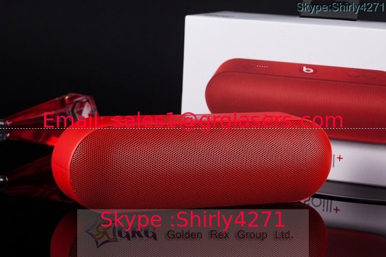 R ed color Beats Pill+ plus wireless bluetooth speaker Brand new in sealed box made in china from grgheadset supplier