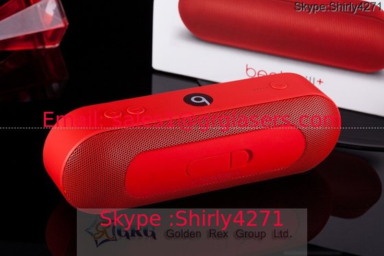 R ed color Beats Pill+ plus wireless bluetooth speaker Brand new in sealed box made in china from grgheadset supplier