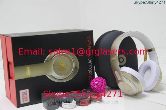 Beats by Dre Studio 2.0 Wireless Headband Headphones - Champagne Gold made in china grgheadset.com supplier