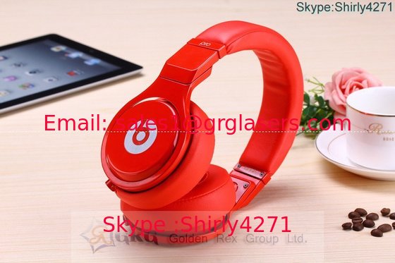 Beats by Dr. Dre Pro Headband Over Ear Headphones - Red made in china grgheadsets-com.ecer.com supplier