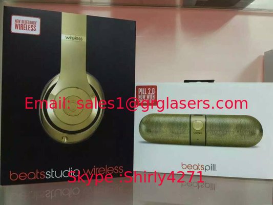 BEATS BY DRE LIMITED EDITION GLOSS GOLD HEADPHONES AND PILL 2.0 made in china from Golden Rex Group Ltd supplier