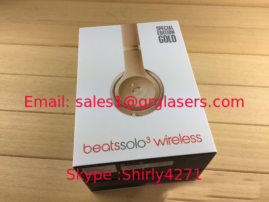 New Beats By Dre Solo 3 Wireless Headphones Special Edition - Gold made in china grgheadsets-com.ecer.com supplier