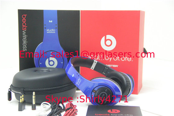 Beats by Dre Studio 1.0 Wireless Bluetooth Headphones  blue made in china grgheadsets-com.ecer.com supplier