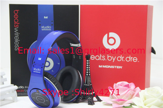 Beats by Dre Studio 1.0 Wireless Bluetooth Headphones  blue made in china grgheadsets-com.ecer.com supplier