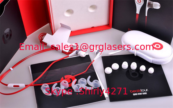 1:1 with original Beats by Dr. Dre Tour 2.0 In-Ear Only Headphones seal box  - White made in china from grgheadsets-com.ecer.com supplier