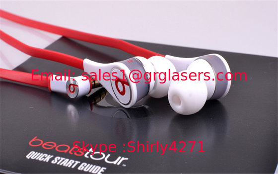1:1 with original Beats by Dr. Dre Tour 2.0 In-Ear Only Headphones seal box  - White made in china from grgheadsets-com.ecer.com supplier