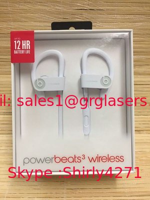 NEW! Beats By Dr. Dre Powerbeats3 Wireless Bluetooth Stereo Earset Earbud white  made in china grgheadests.com supplier