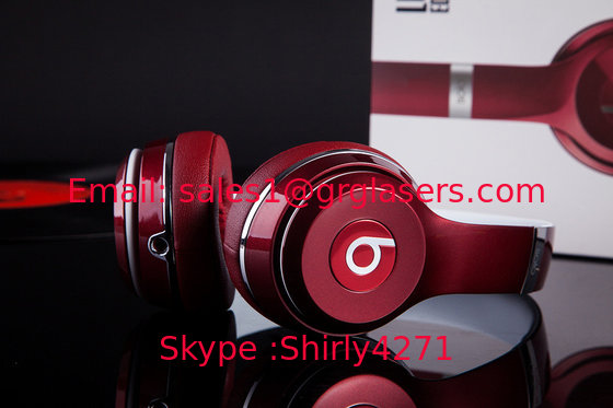 Beats by Dre Solo2 On-Ear Headphones Luxe Edition In Red With Remote Control with seal box supplier
