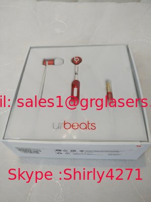 New urBeats Headphones Earphones With Mic by Dr.Dre Red Special Edition In Retail Packagingmade in china grgheadests.com supplier