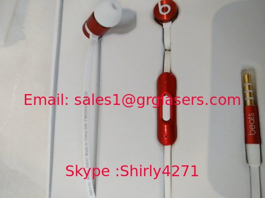 New urBeats Headphones Earphones With Mic by Dr.Dre Red Special Edition In Retail Packagingmade in china grgheadests.com supplier