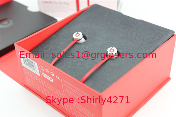 urBeats Earphones Wired White & Red With Medium Earbuds made in china grgheadsers.com supplier
