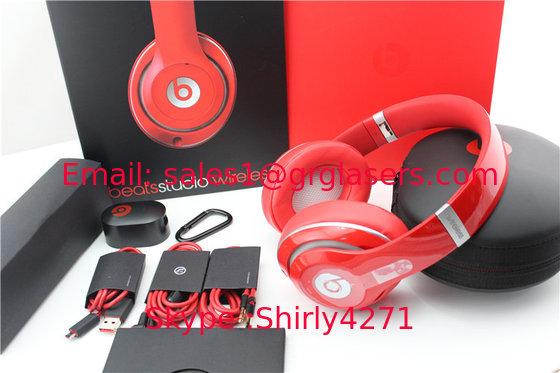 Beats by Dr. Dre Studio 2 2.0 Headphones Over-Ear Noise Cancellation Headband Red supplier