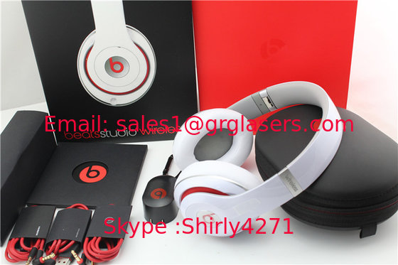Beats By Dr. Dre Studio 2.0 Wireless Over-Ear Headphones White Brand New Sealed made in china grgheadsets-com.ecer.com supplier