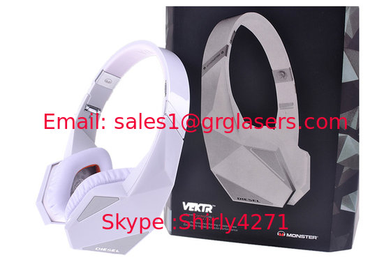 Monster - Diesel Noise Division VEKTR White Headset made in china grgheadsets-com.ecer.com supplier