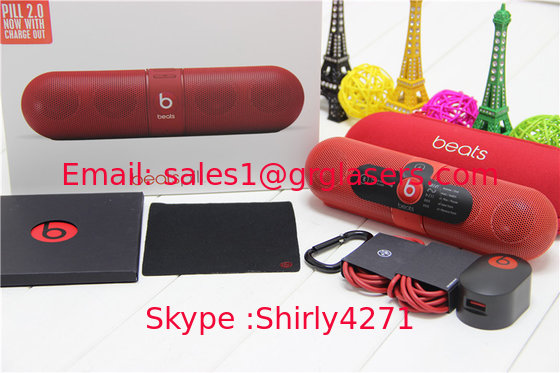 New Beats Pill 2.0 Red Portable Bluetooth Speaker with Built-in Mic Beats New Pill 2.0 from china supplier supplier